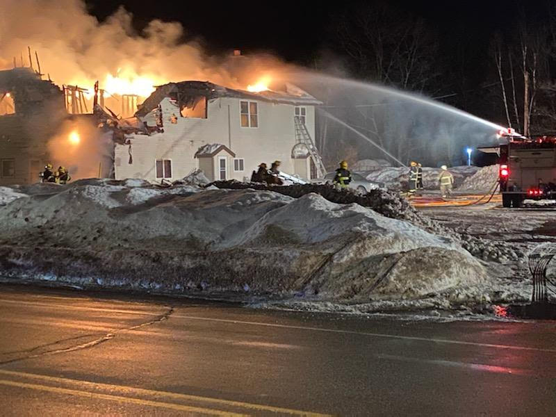 Emergency crews battle Little Lake fire | News, Sports, Jobs - The ...